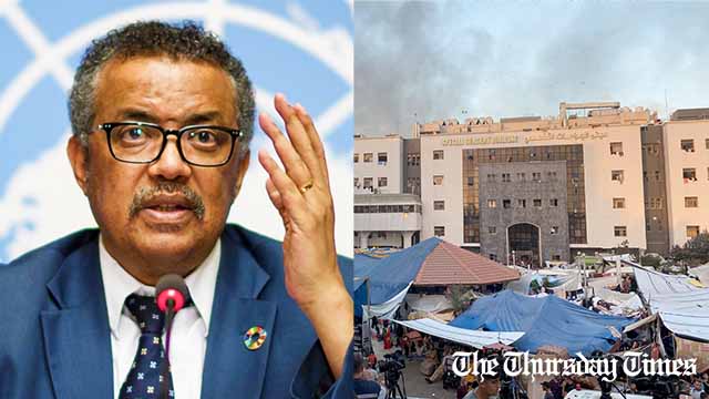 WHO Director-General demands ceasefire as Gaza's al-Shifa Hospital is ...