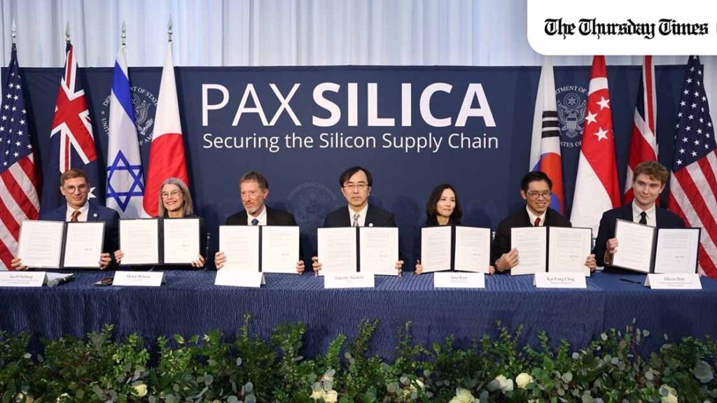 India left out of US-led Pax Silica as a trusted tech bloc takes shape | The Thursday Times